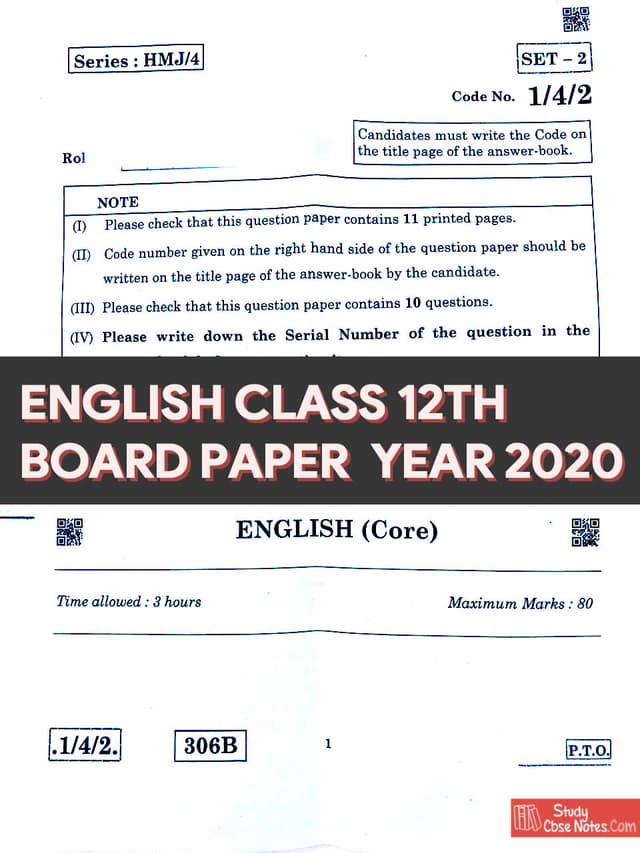 Class 12th - CBSE Study Material
